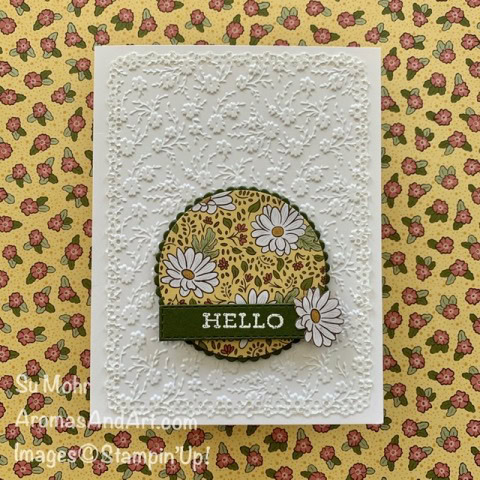 A Simple “Hello” with Step by Step Instructions - Aromas and Art