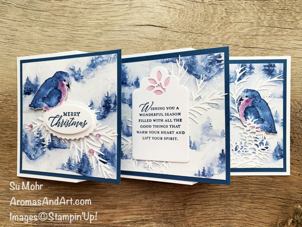 Winter Fun Fold for the Pals Blog Hop - Aromas and Art